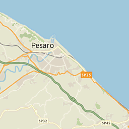 Cartina Geografica Di Pesaro | Tomveelers